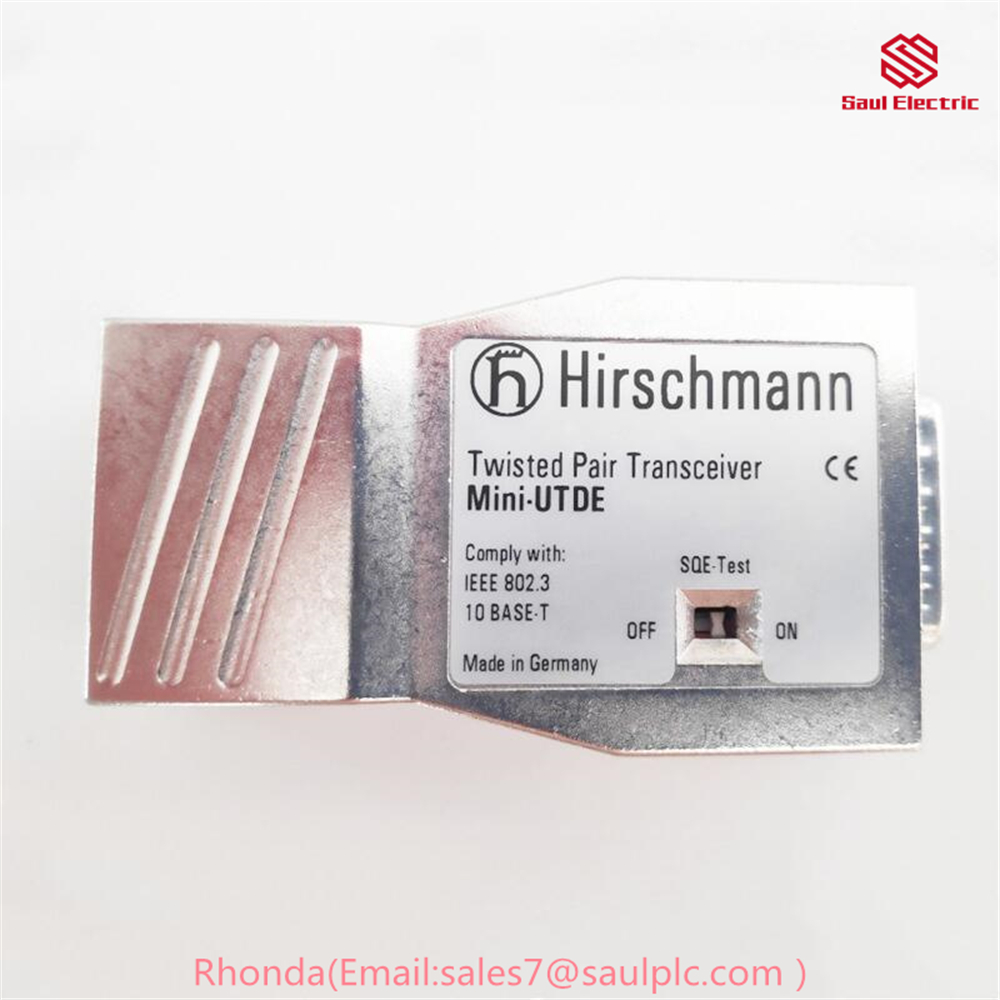 HIRSCHMANN MINI-KTDE-BNC Ethernet Transceiver/Guaranteed Quality - SAUL ...