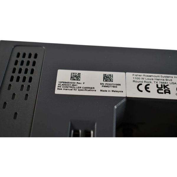 Emerson KL4002X1-BA1 control system - SAUL ELECTRIC